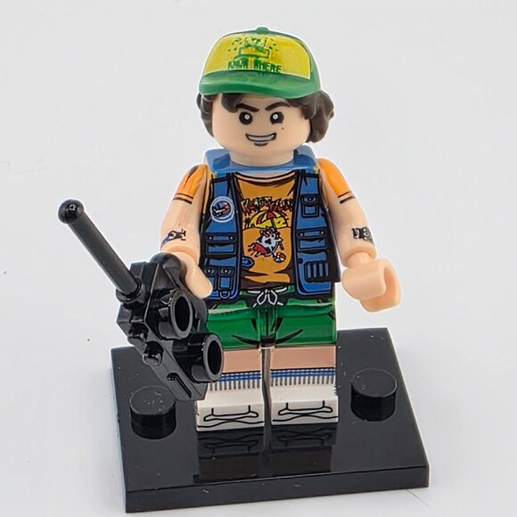 Toys | Stranger Things Lego Compatible Minifigure Dustin Henderson ...